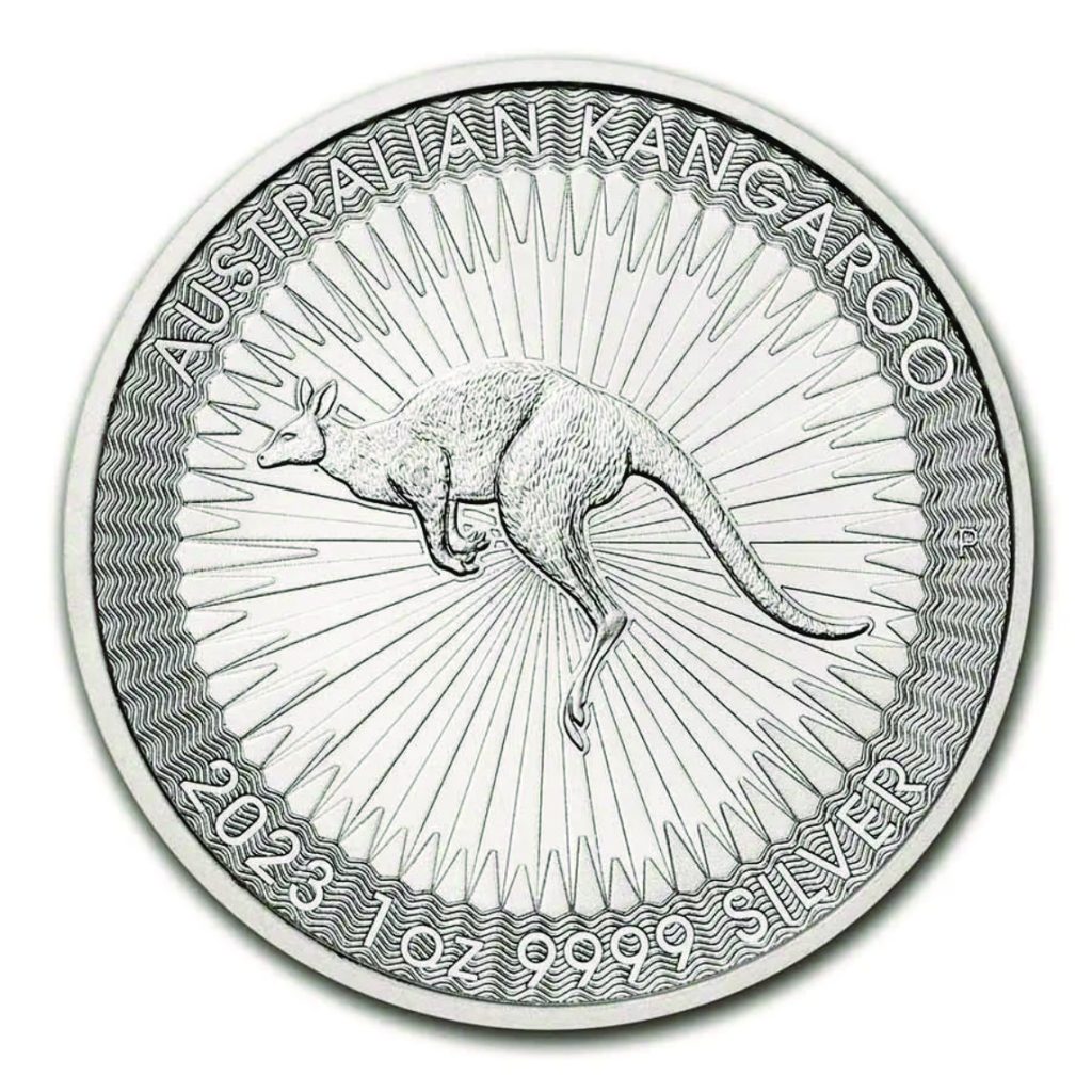 1oz Silver Australian Kangaroo – Gold Reef City Mint