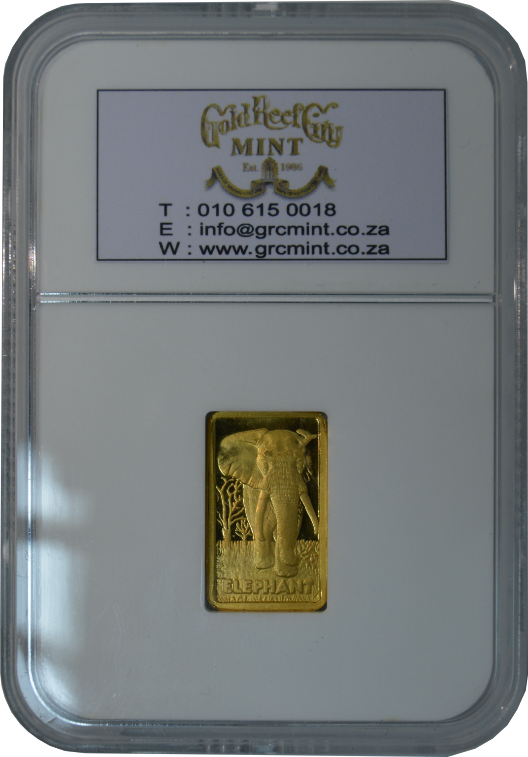 10g Gold Minted Bar – Gold Reef City Mint