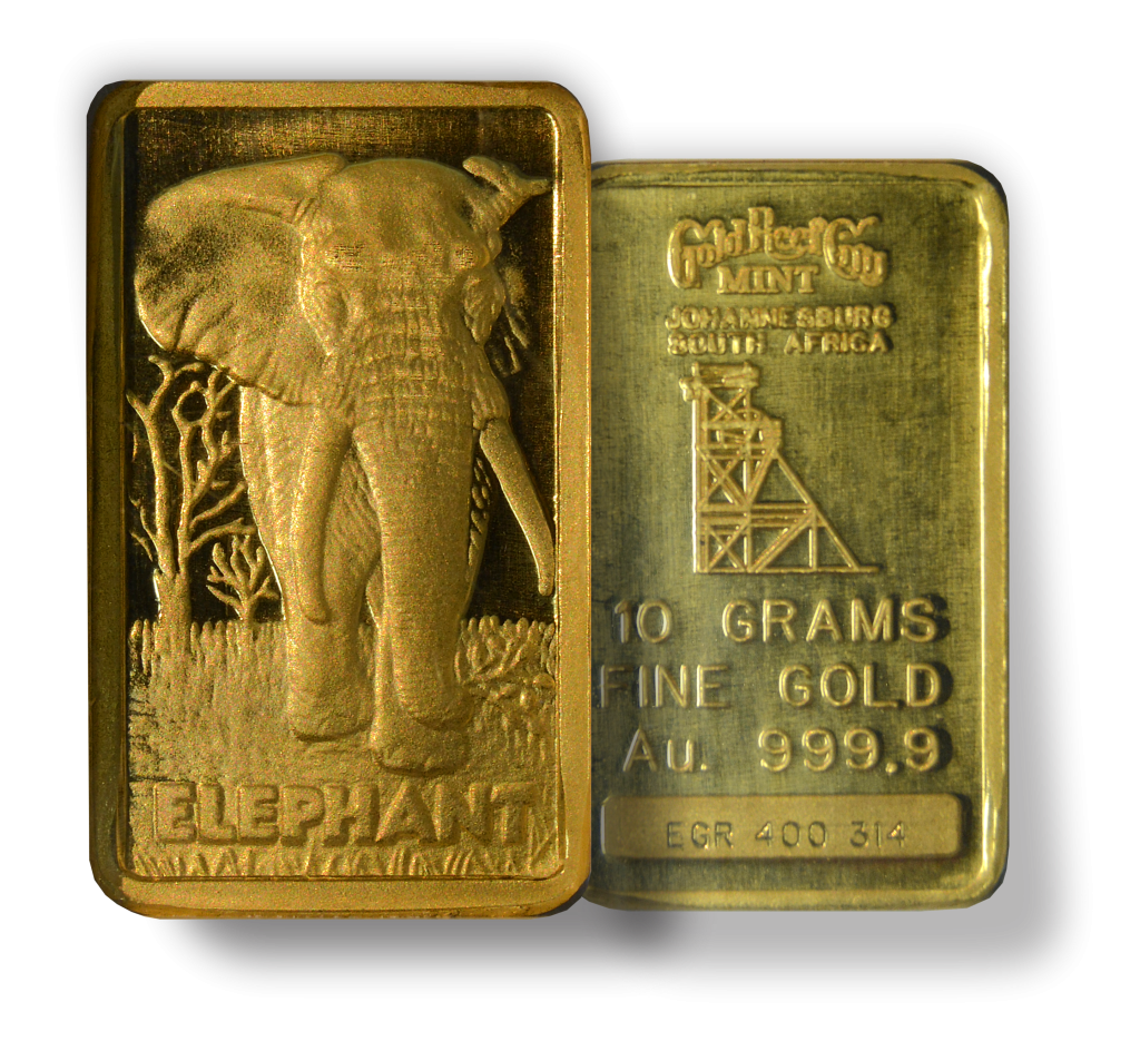 10g Gold Minted Bar – Gold Reef City Mint