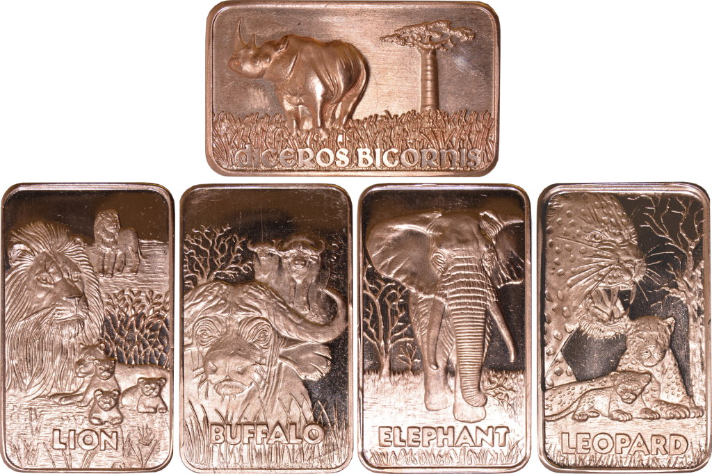39g Copper Bar – Gold Reef City Mint