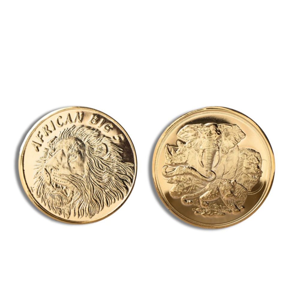 24ct 1oz Big Five Gold Medallion – Gold Reef City Mint