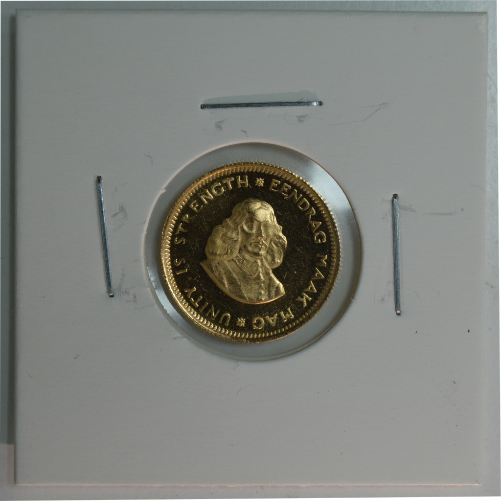 SA Gold R1 – 1969 – Proof Like/UNC – Gold Reef City Mint